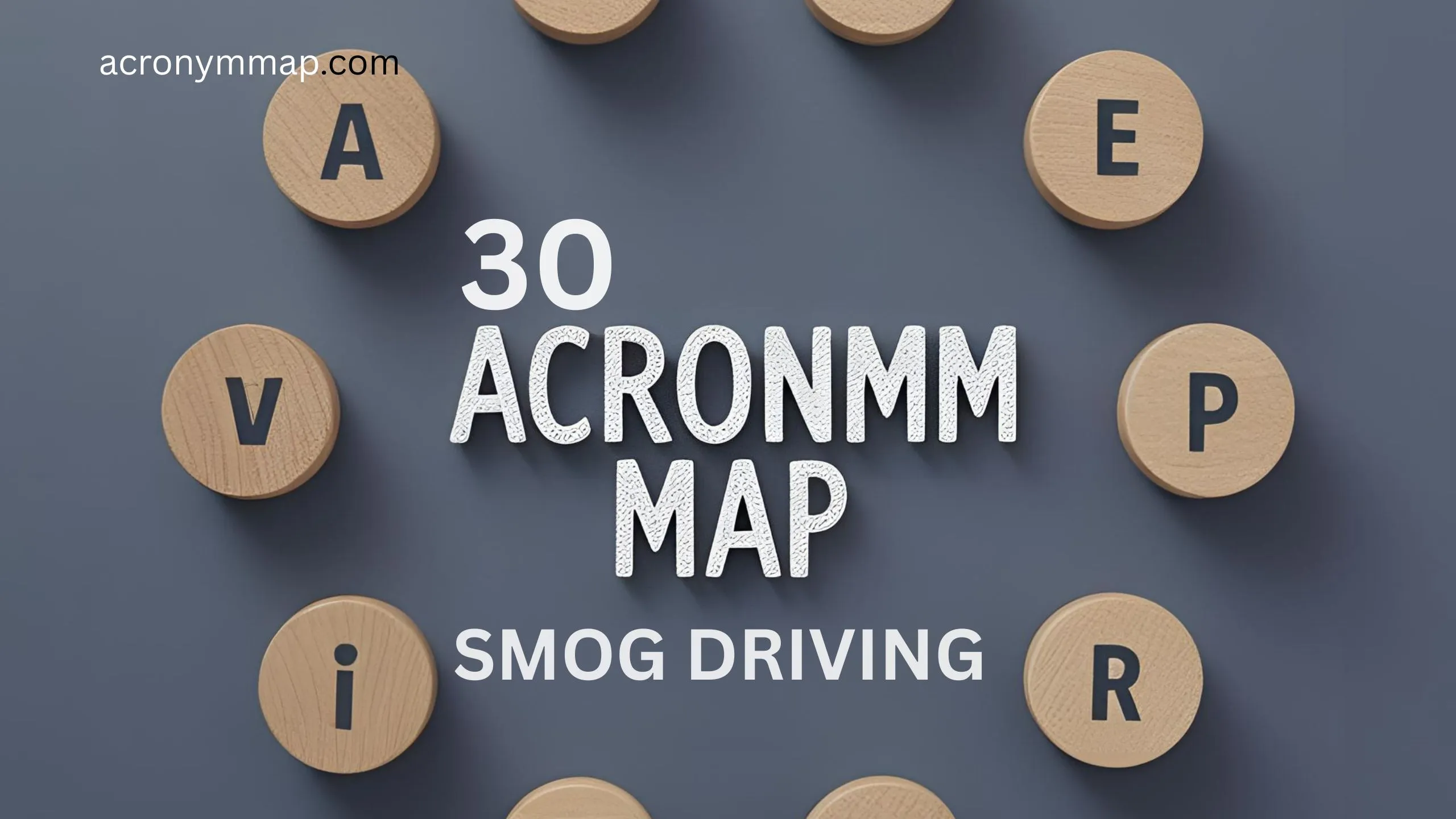 🌫️ Smog Driving Acronym Explained: Drive Clean, Drive Smart!